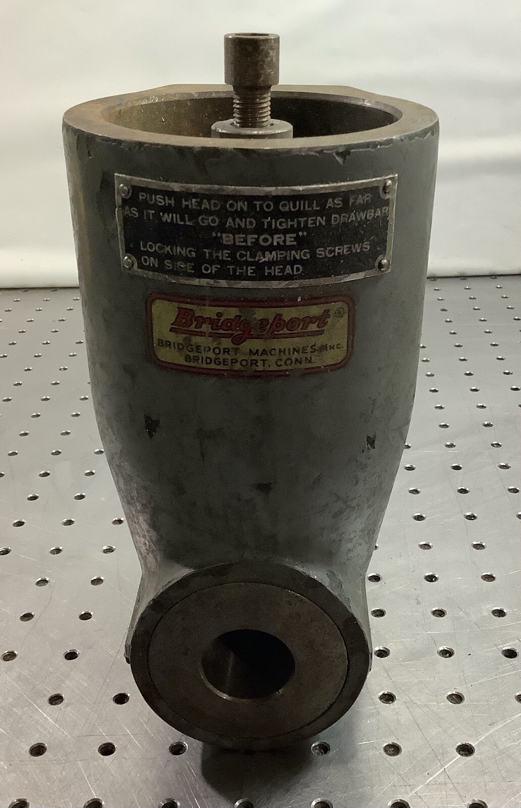 Bridgeport R8 Right Angle Head Attachment Milling | eBay