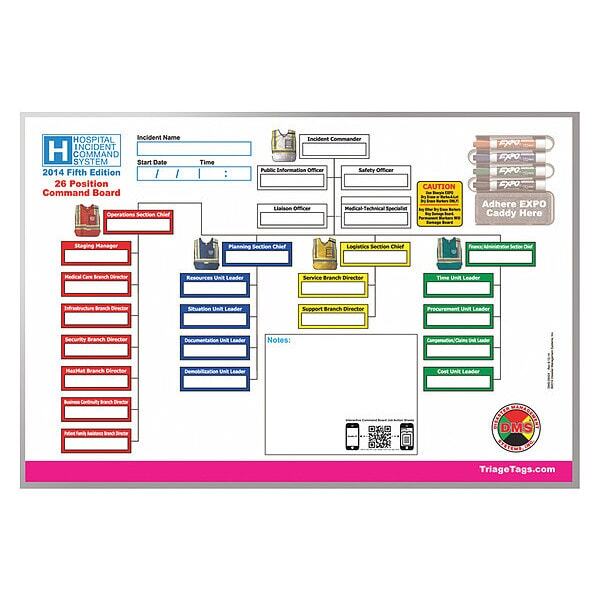 Disaster Management Systems Dms 05424 Hics 2014 Command Board,26 ...