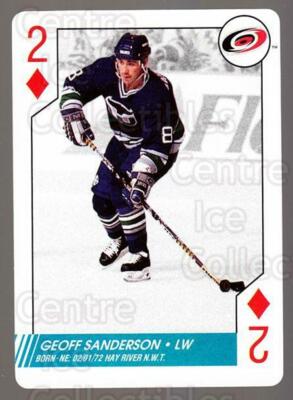 1997-98 NHL Aces Playing Card #41 Geoff Sanderson | eBay