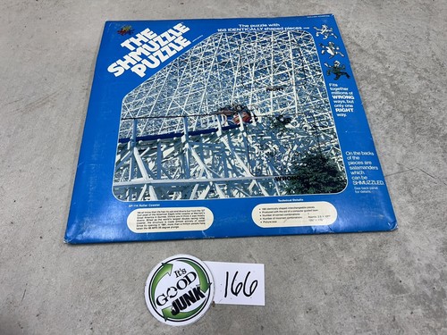 Vintage 1982 The ShMuzzle Puzzle RARE Roller Coaster Advanced Challenge ...