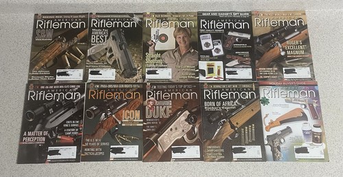 VINTAGE 2007 AMERICAN RIFLEMAN MAGAZINE LOT OF 10 ISSUES NRA | eBay