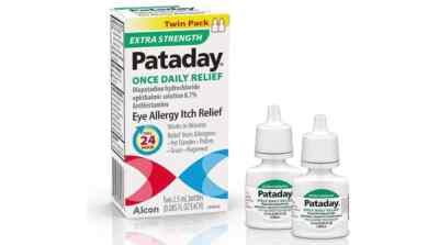 Pataday Allergy Itch Relief Extra Strength Twin Pack (Exp. 07/24 & 08/ ...