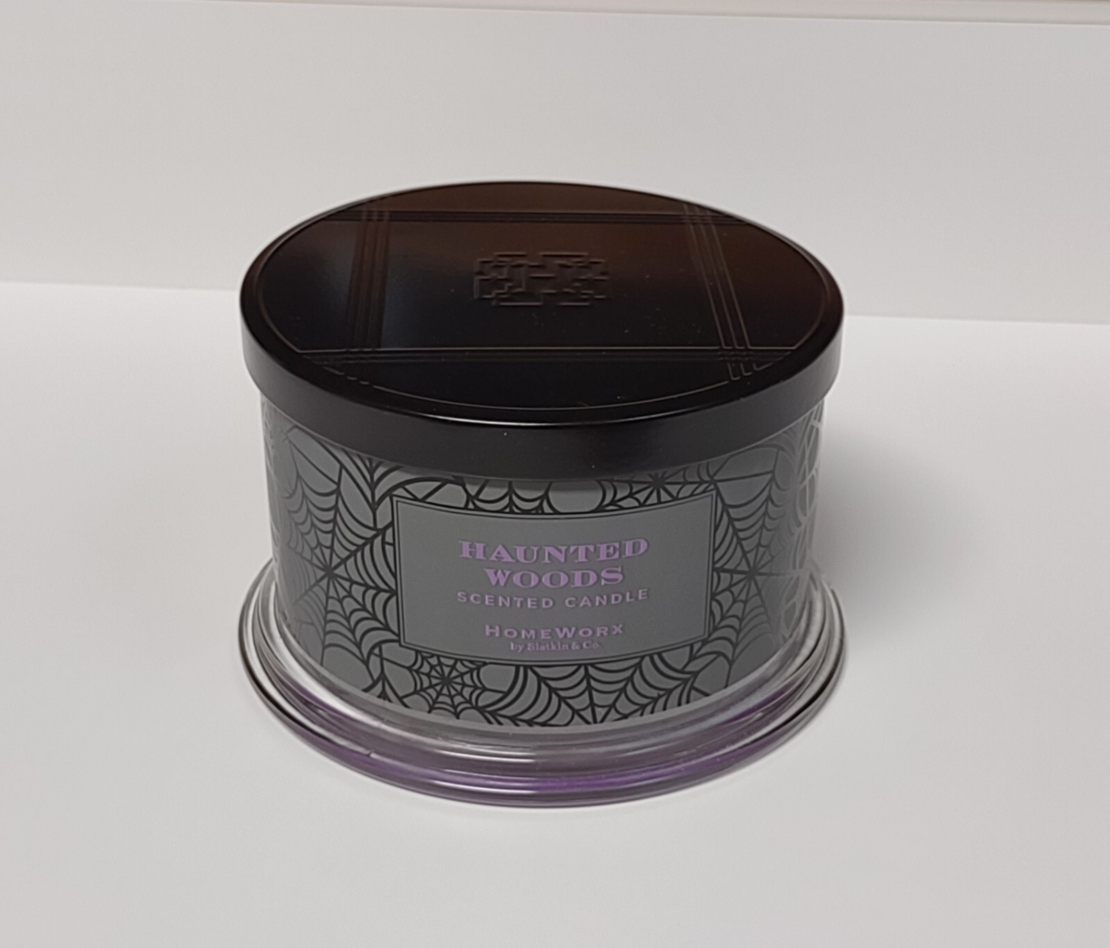 HomeWorx by Harry Slatkin HAUNTED WOODS 4-Wick Candle 18 oz Halloween ...