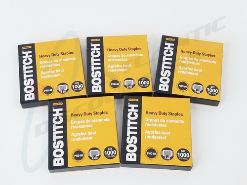 5,000 Stanley Bostitch Heavy Duty Staples SB35PHD-1M PHD-60 60Sheets | eBay