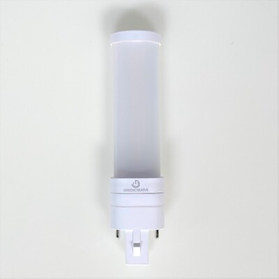 Green Creative 3.5W 2-Pin PL LED Lamp 3500K 300 Lumen G23 Hybrid Light ...