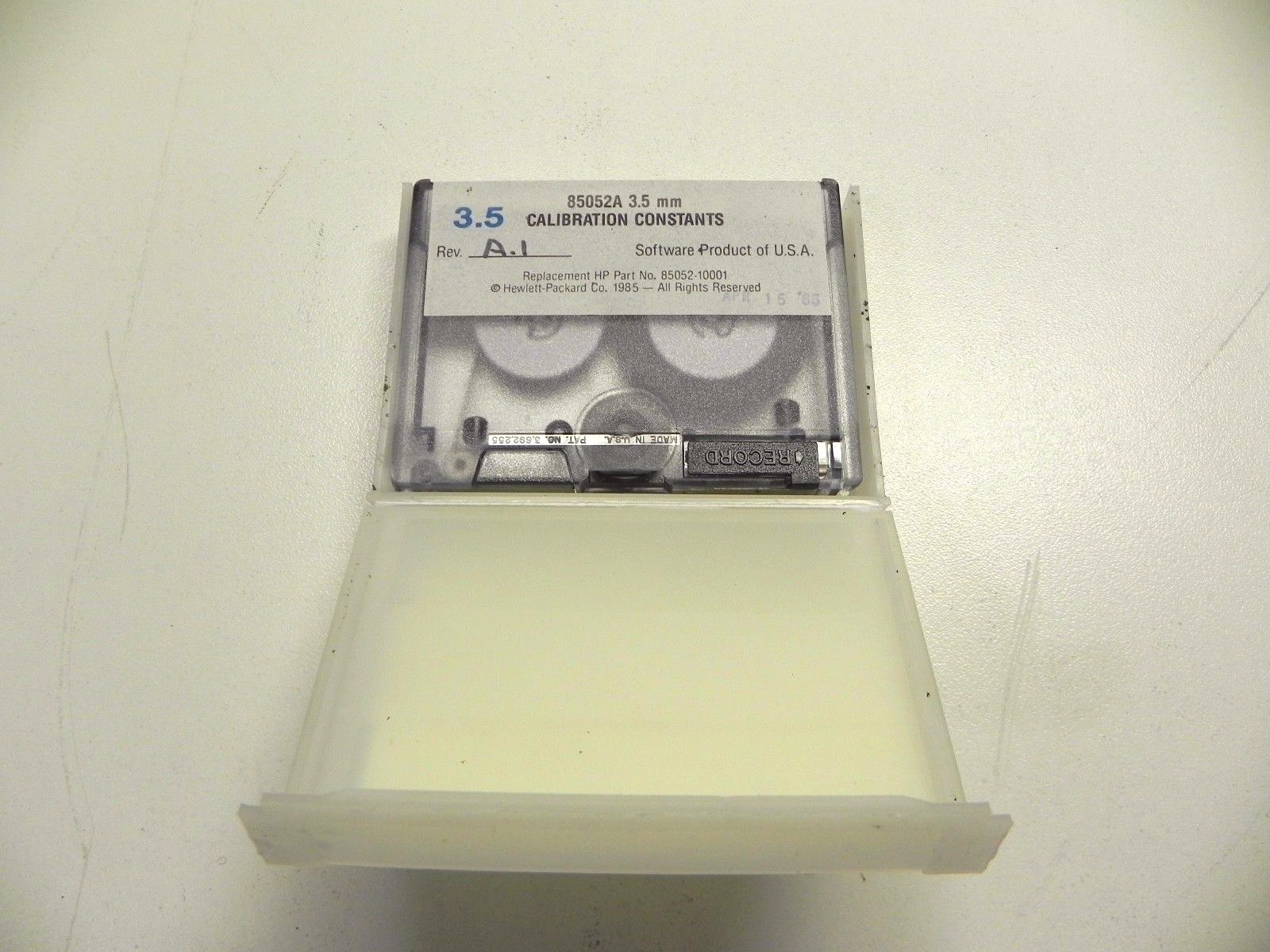 Keysight 85052-10001 Calibration Constants Tape 85052A | eBay