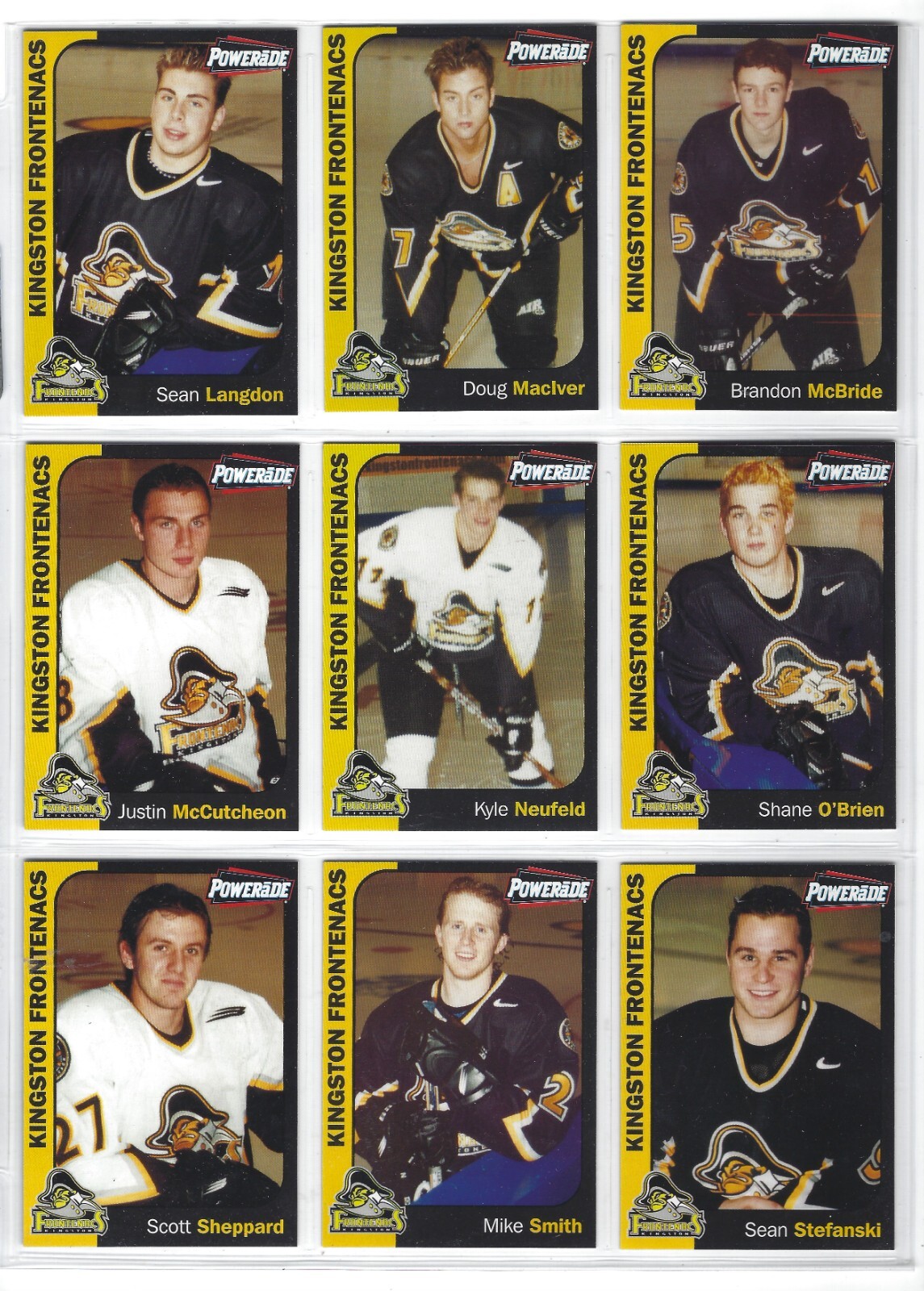 2001-02 Kingston Frontenacs (OHL) complete 25-card team set | eBay