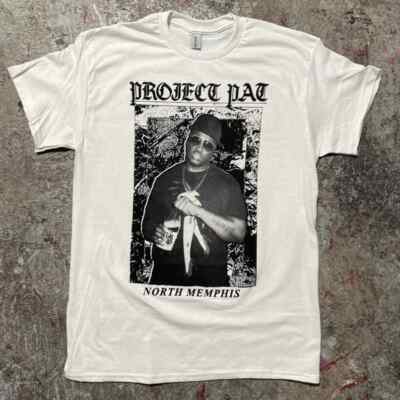 Project Pat Three 6 Mafia T Shirt Vintage Graphic Horrorcore Grunge Y2K ...