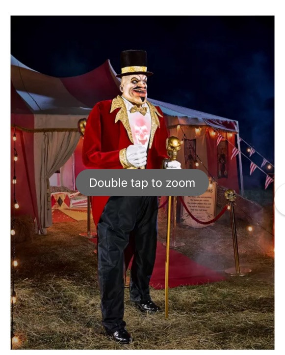 Spirit Halloween 7 Ft Ringmaster Animatronic, Fast Shipping | eBay