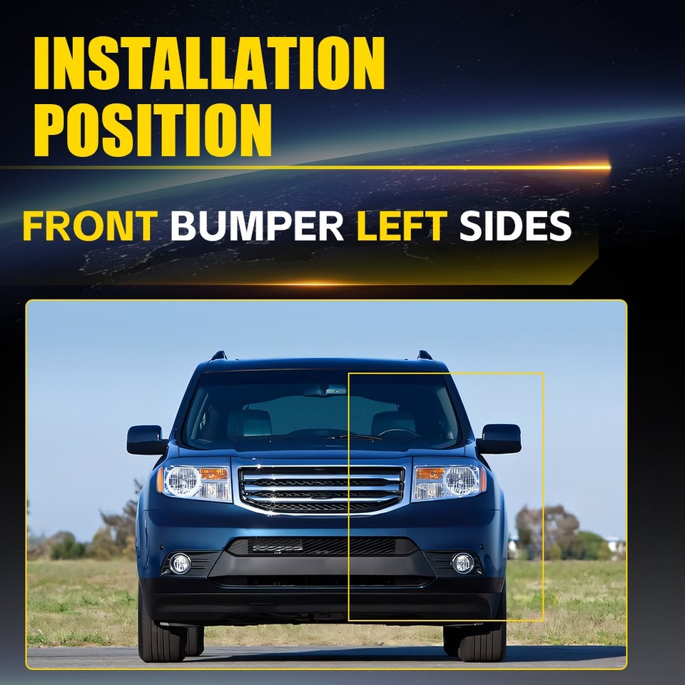 Fits 2009-2015 Honda Pilot Front Left Bumper Support Cover Bracket ...