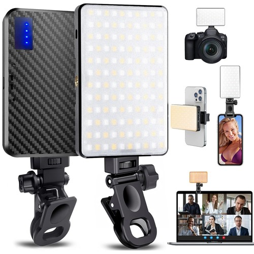 168 LED Selfie Light for iPhone,Phone Light Clip,iPhone Light,Alix ...