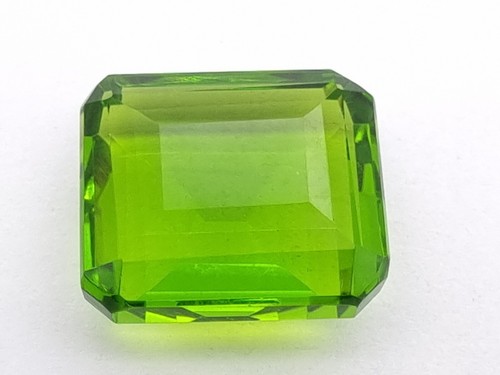 58.90 Ct Lab-Created EGL Certified Green Color Topaz Emerald Cut Loose ...