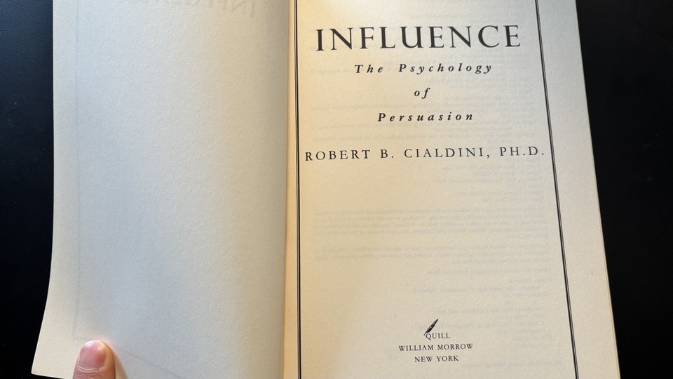 Influence, The Psychology of Persuation, by Robert Cialdini | eBay