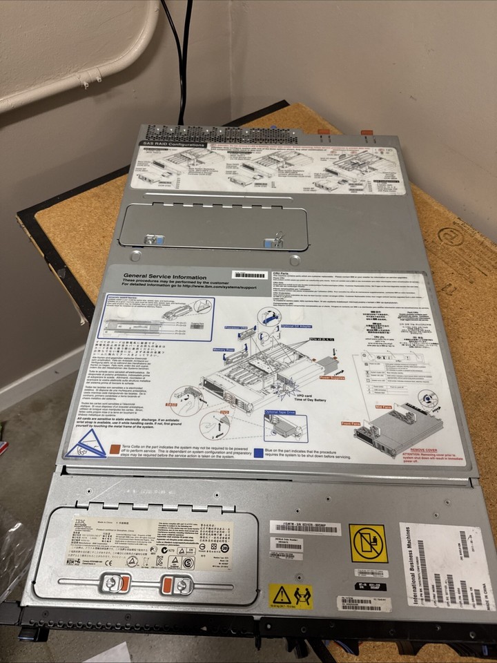 IBM 8231-E2b Power p730 Server, 3.55GHz 16 core, 2 x EPC3, PowerVM ...
