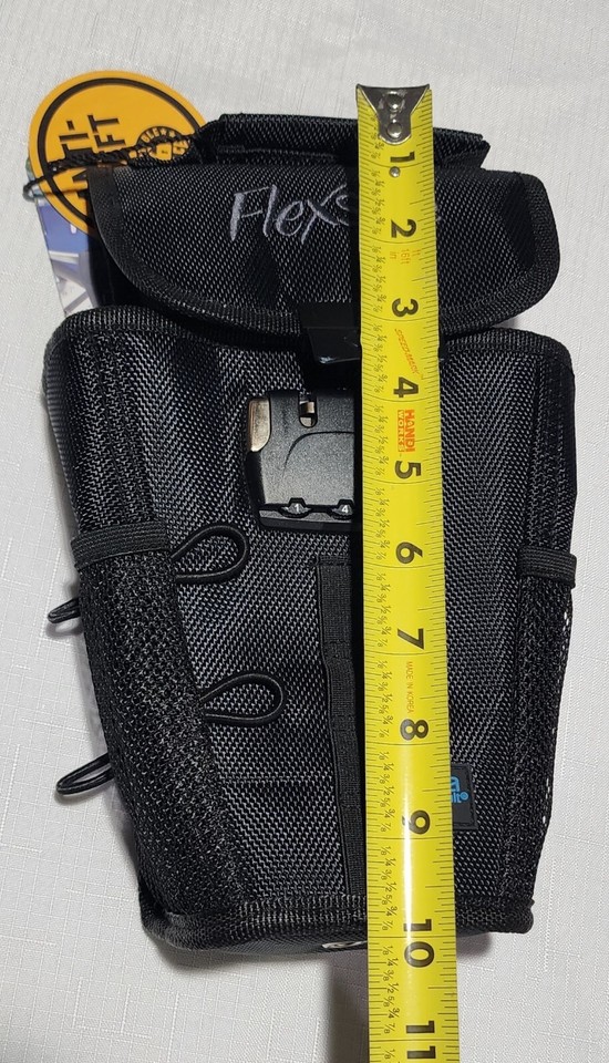 FlexSafe Portable Travel Safe by AquaVault Anti -Theft Black Lockable ...