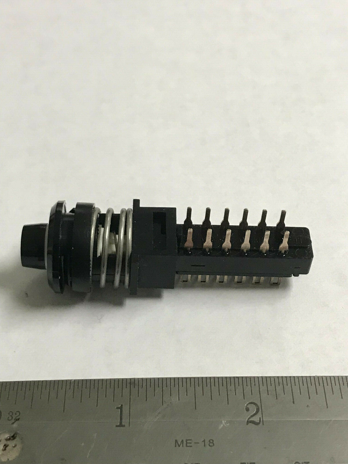 Schadow 600488 Push Button Switch 4PDT 12Pin Terminal Spring Loaded ...