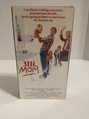Mr. Mom 1983 VHS Brand New Factory Sealed Michael Keaton | eBay