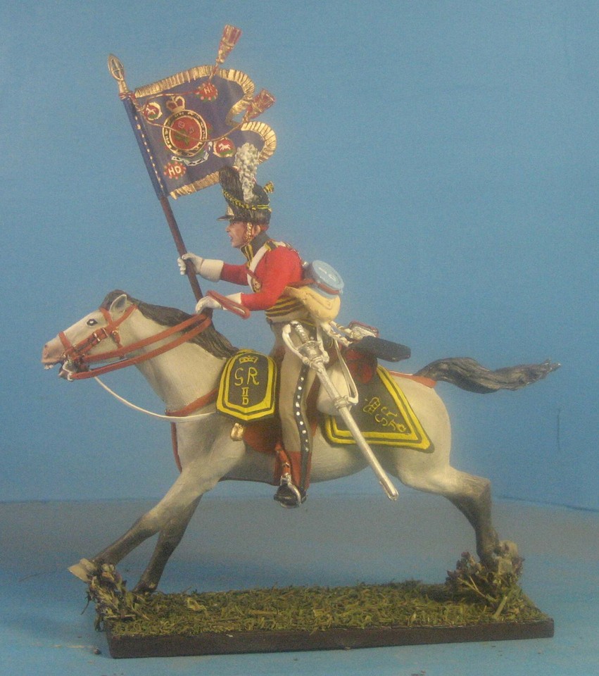 Unassembled British Scots Greys, White Metal 60 mm 1/30 Figure kit VID ...