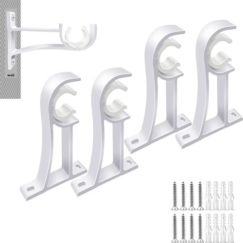 Aluminum Alloy Roman Rod Bracket Window Hardware Tools | eBay UK