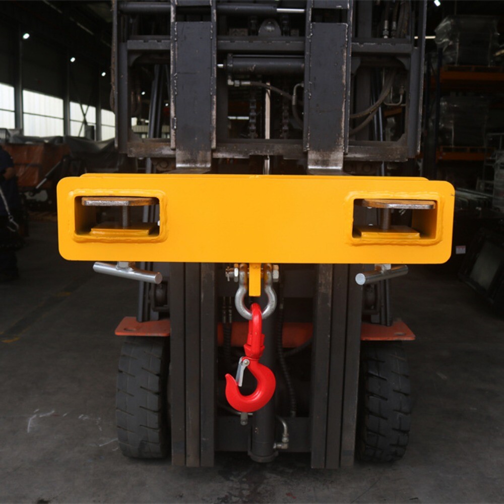 4000lbs Forklift Lifting Hoist Hook Forklift Mobile Crane Hook w/ Load ...