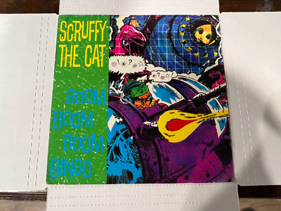 Scruffy The Cat- Boom Boom Boom Bingo- 12" Vinyl EP 1987 Relativity ...