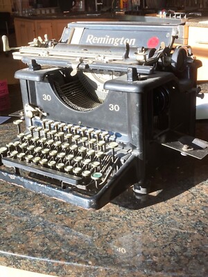 Remington Typewriter Vintage 1928 Model 30 Unique Features | eBay