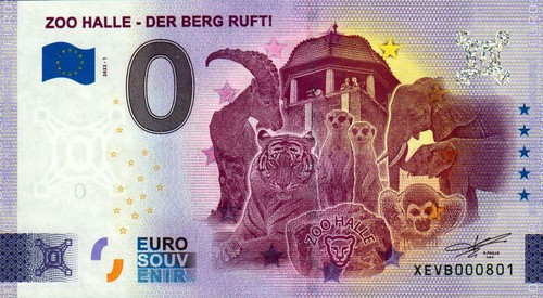 Zero Euro Bill - 0 Euro Bill - Zoo Hall - The Mountain Calls! 2022-1 | eBay