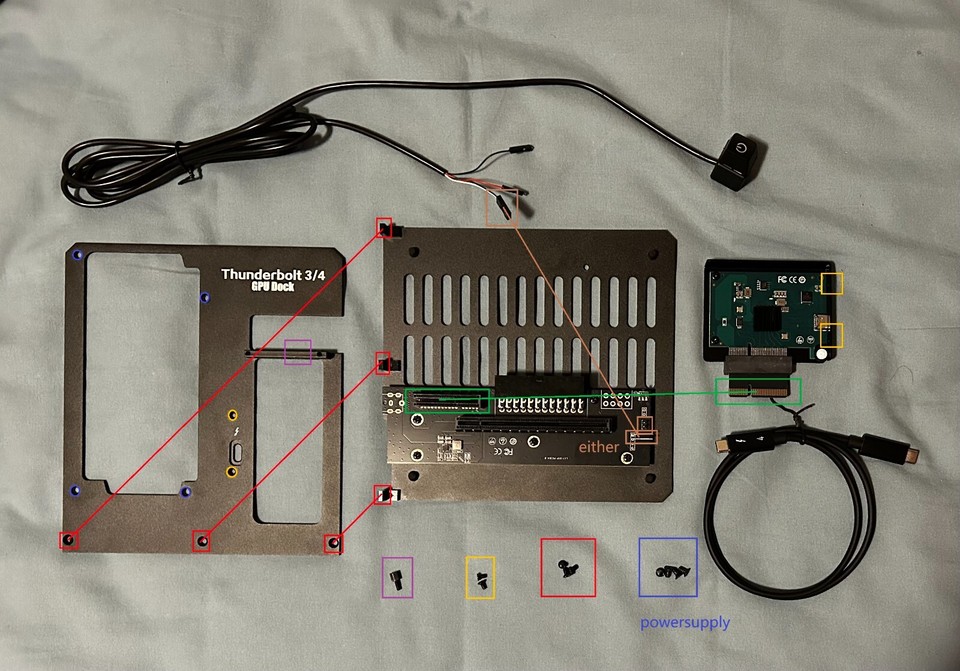 thunderbolt 3/4 egpu dock | eBay