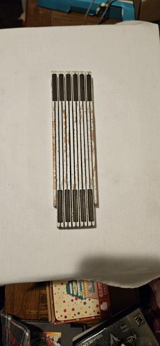 Vintage Craftsman 72” Metal/Aluminum Folding Ruler #3937 Good Condition ...