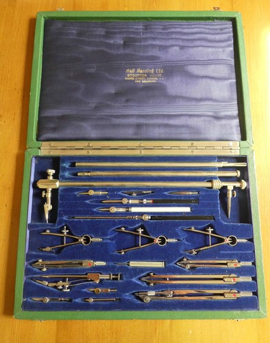 Hall Harding Ltd – Drawing Instrument Set – Immaculate | eBay UK
