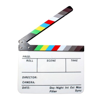 Scene Marker Board Acrylic Directors Clapboard for Cinematography Tool ...