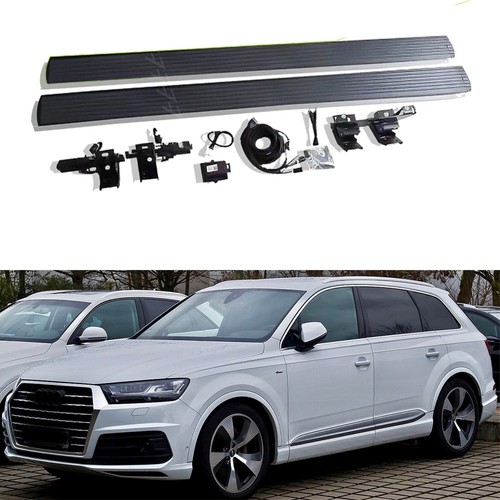 Fits for Audi Q7 2016-2024 Deployable Electric Running Board Nerf Bar ...