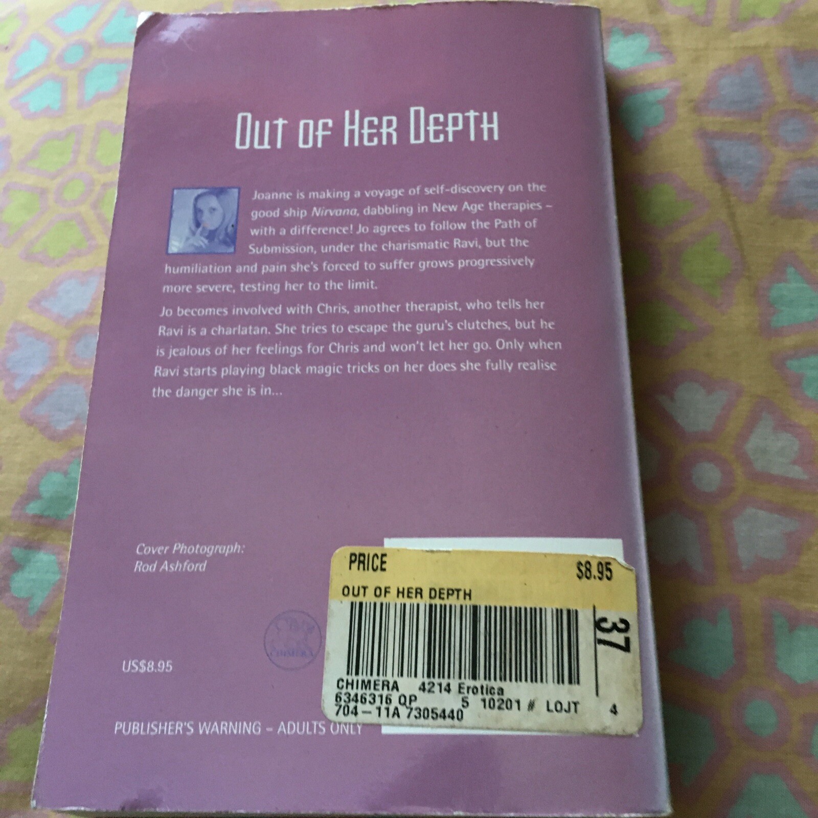 Out of Her Depth by Rosanna Challis 2000 paperback Chimera adult ...