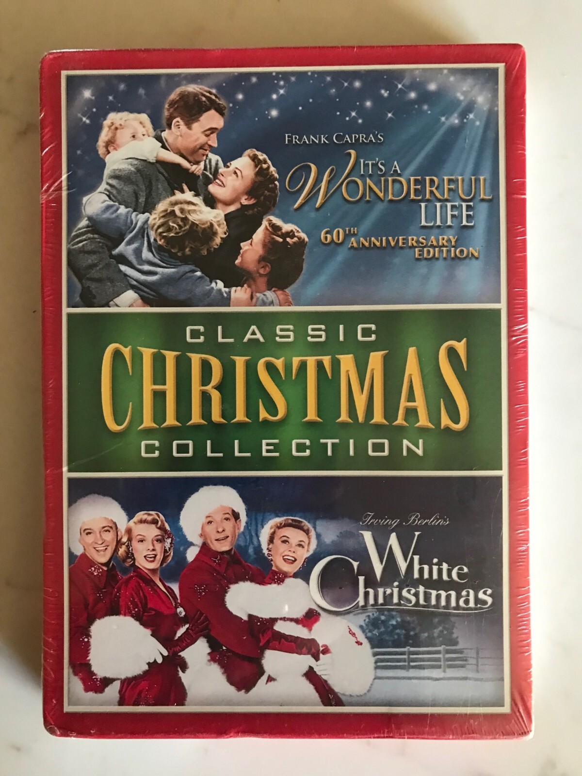 Classic Collection It's a Wonderful Life & White Christmas Holiday DVDs ...
