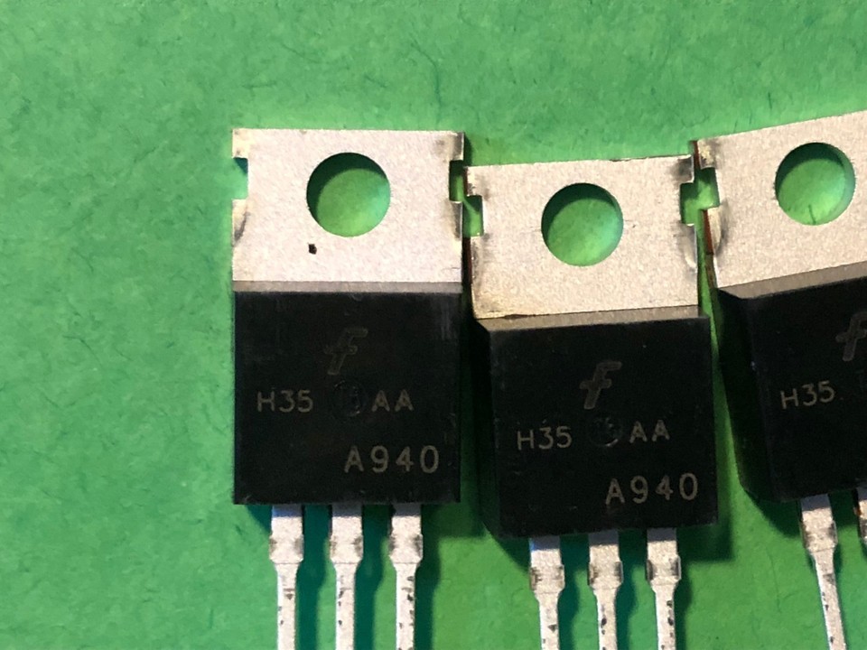 KSA940 10 New OnSemi transistors - sub for 2SB507 2SB536 2SA483 2SA484 ...