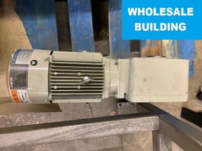 SUMITOMO, HYPONIC DRIVE, INDUCTION GEARMOTOR, RNYM1-1431-B-20, RATIO 20 ...