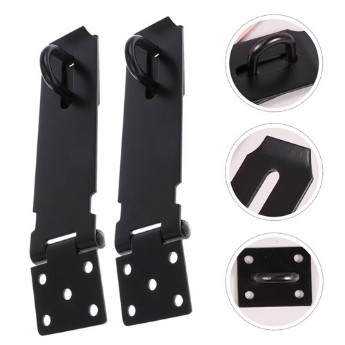 Staple Safety Hasp Door Clasp Gate Lock Gate Lock Hasp Showcase Lock | eBay
