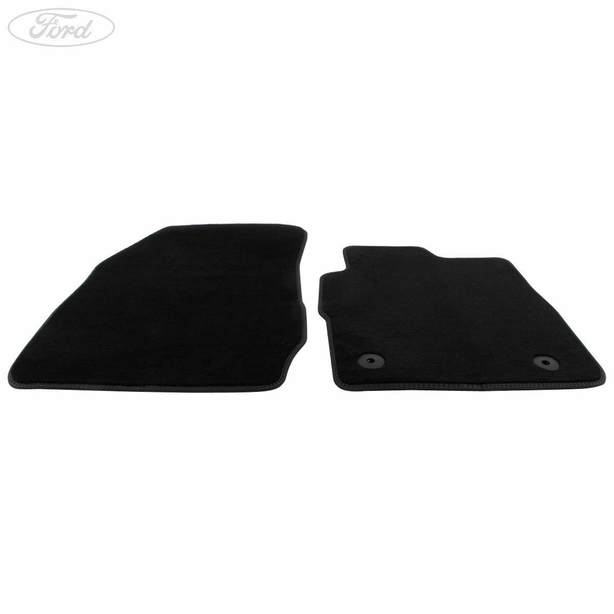 Genuine Ford Fiesta Mk7 ST ST2 Front Contour Floor Mats Velour 2012 ...