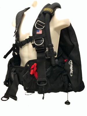 Zeagle Ranger Rugged Rear Bladder BCD BC with Rip Cord System LARGE | eBay