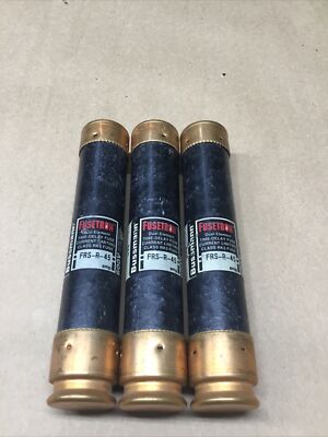 Lot of 3 bussmann Fusetron Fuses FRS-R-45 45A 600V #722K142 | eBay