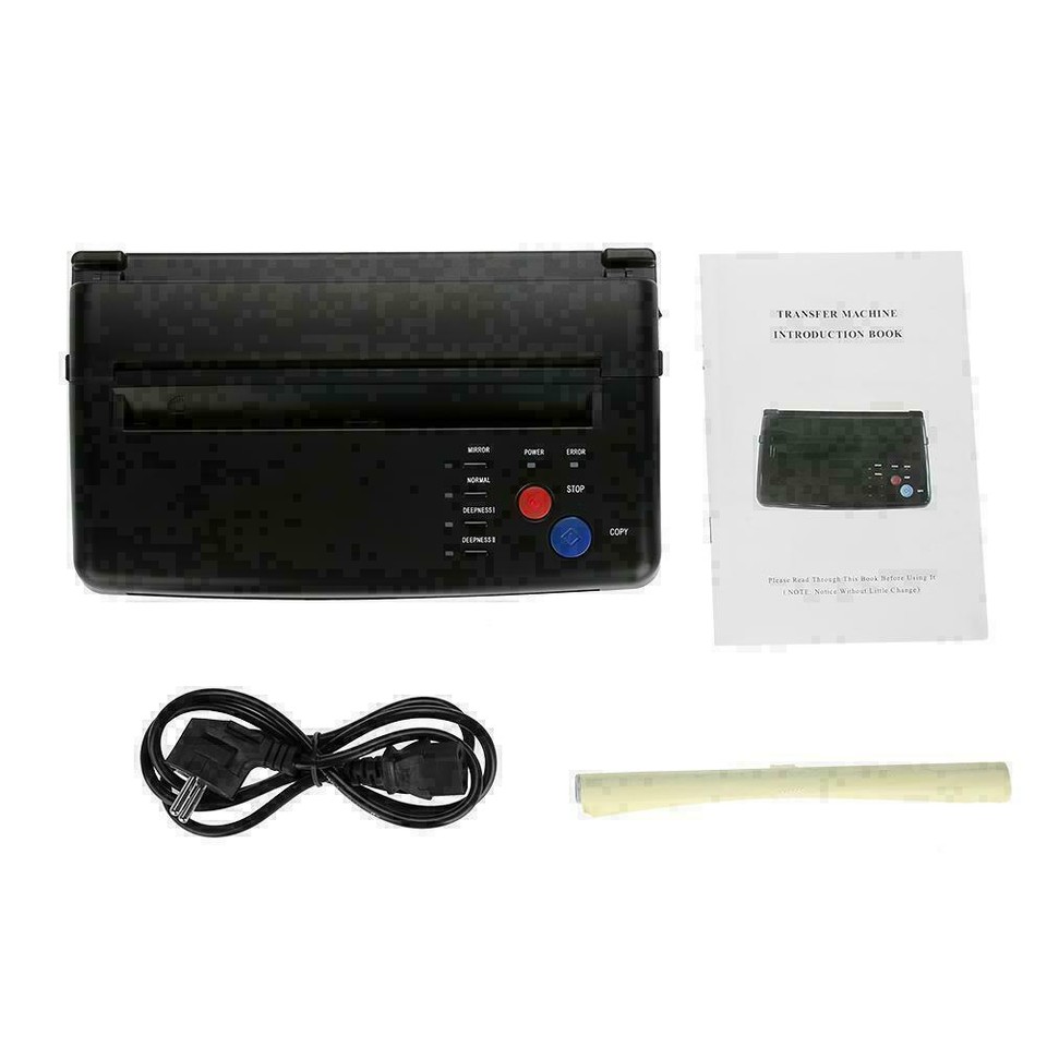 A5/A4 Paper Tattoo Transfer Professional Stencil Thermal Copier Printer ...