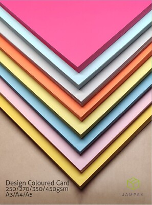 A4 Coloured Craft Card 300g 350g 450g - Choose Colour and Pack size ...