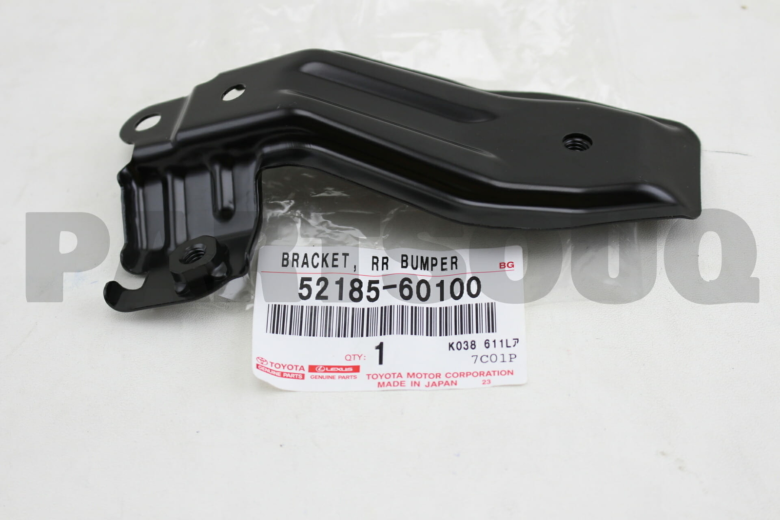5218560100 Genuine Toyota BRACKET, REAR BUMPER SIDE MOUNTING, RH/LH ...