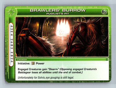Chaotic TCG - Brawler's Burrow Pugilist's Pit 91/100 - LOCATION Turn of ...