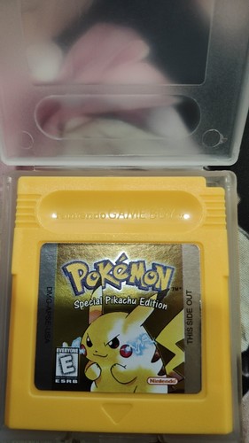 Classic Pokemon Game Boy series For Nintendo GBC Yellow Pickachu ...