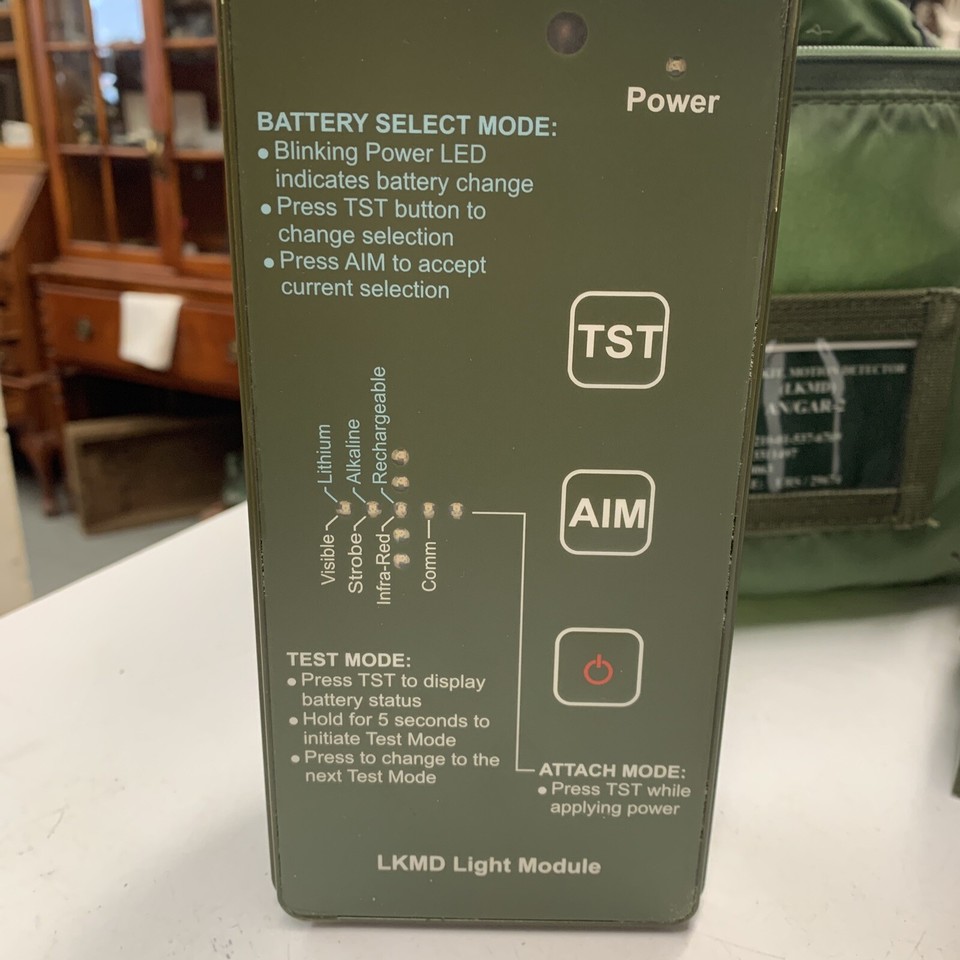 AN/GAR-2 Military LKMD Light Kit Motion Detector Kit - Military ...