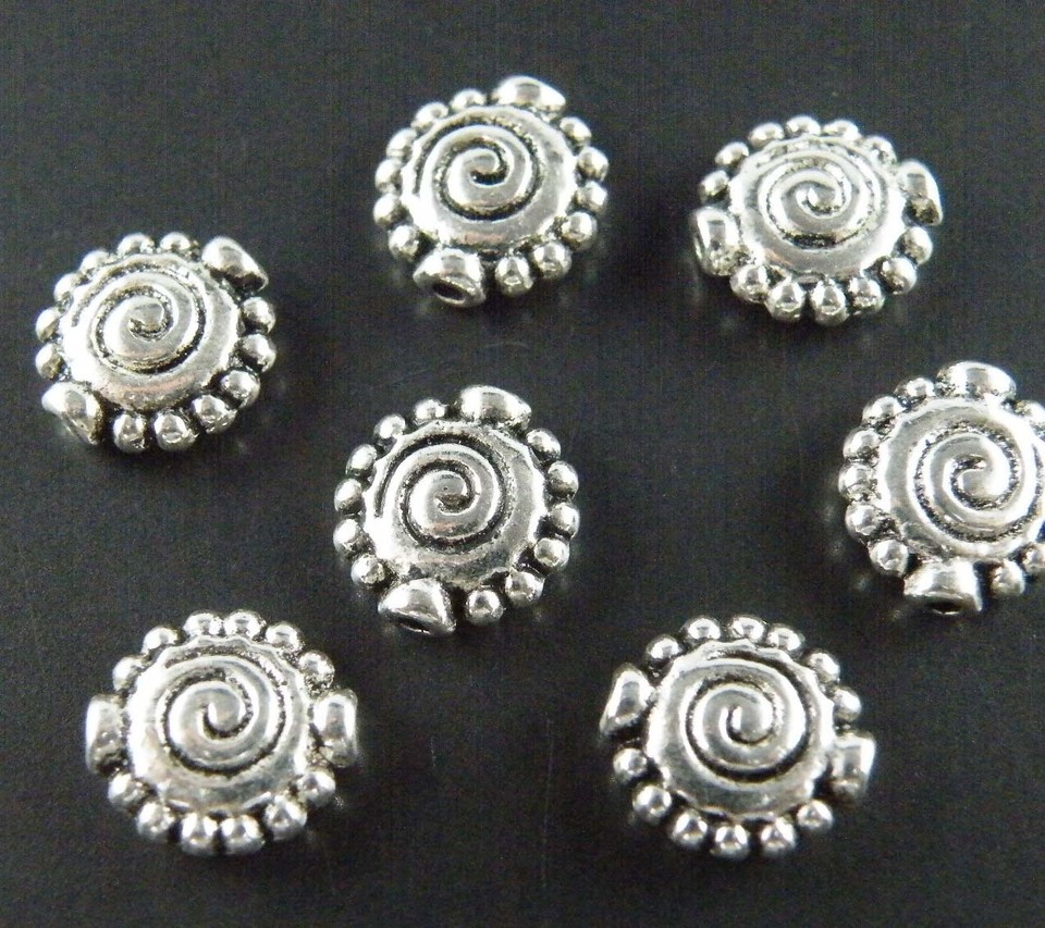 140pcs Tibetan Silver Fancy Craft Spacers 10.5x10x3.5mm 897 | eBay