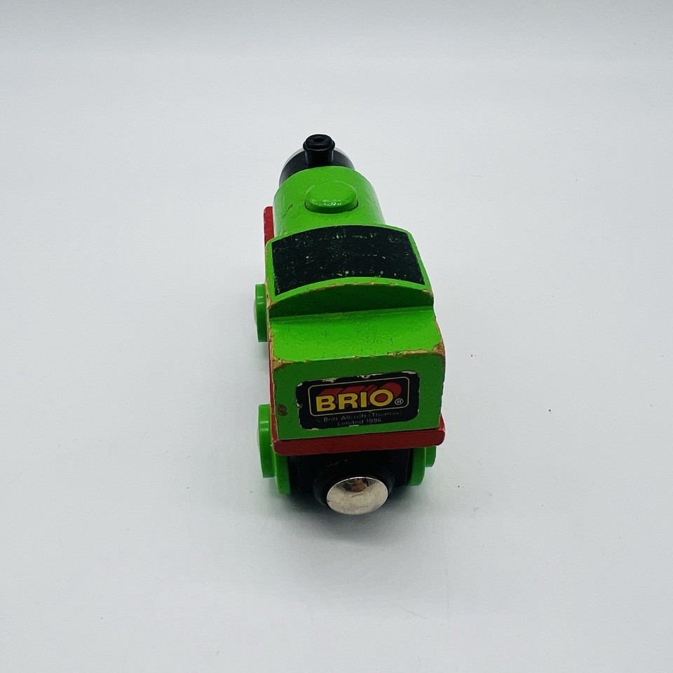 BRIO PERCY ! THOMAS FRIENDS TRAIN WOODEN RAILWAY 1996/1997 | eBay