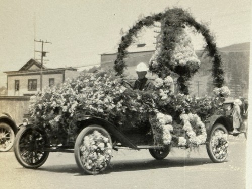 2M Photo 1924 July 4th Parade Ventura California Fire Department Truck ...