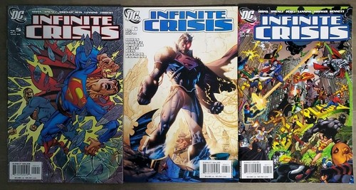 Infinite Crisis #1-7 - Complete Mini Series Geoff Johns DC Comics 2005 ...
